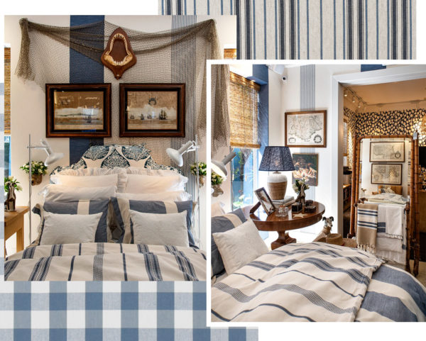 Uma casa em azul e branco: a nova coleção Saint Tropez da Entreposto ...