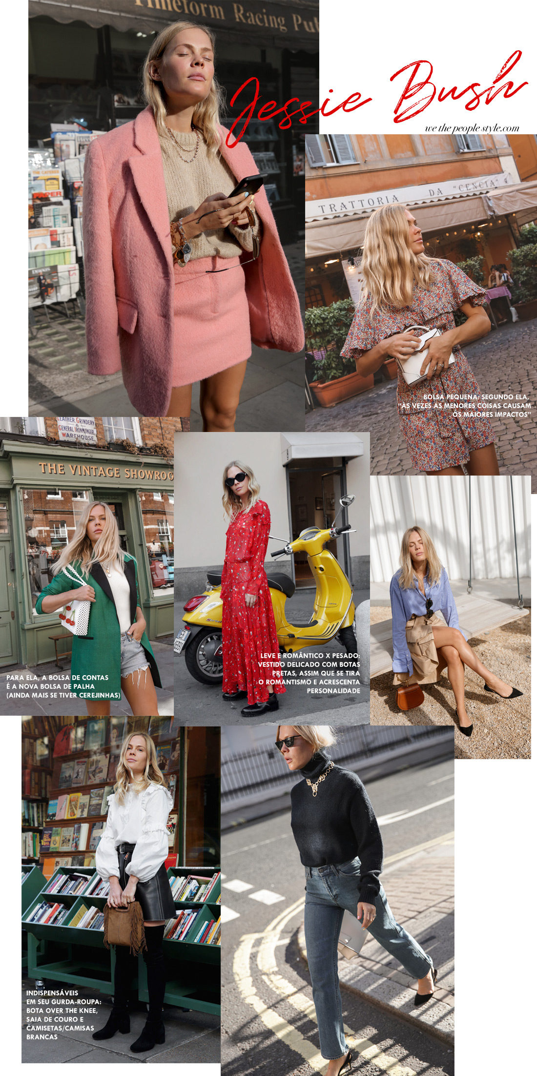 O estilo descolado da influencer Jessie Bush - Living Gazette